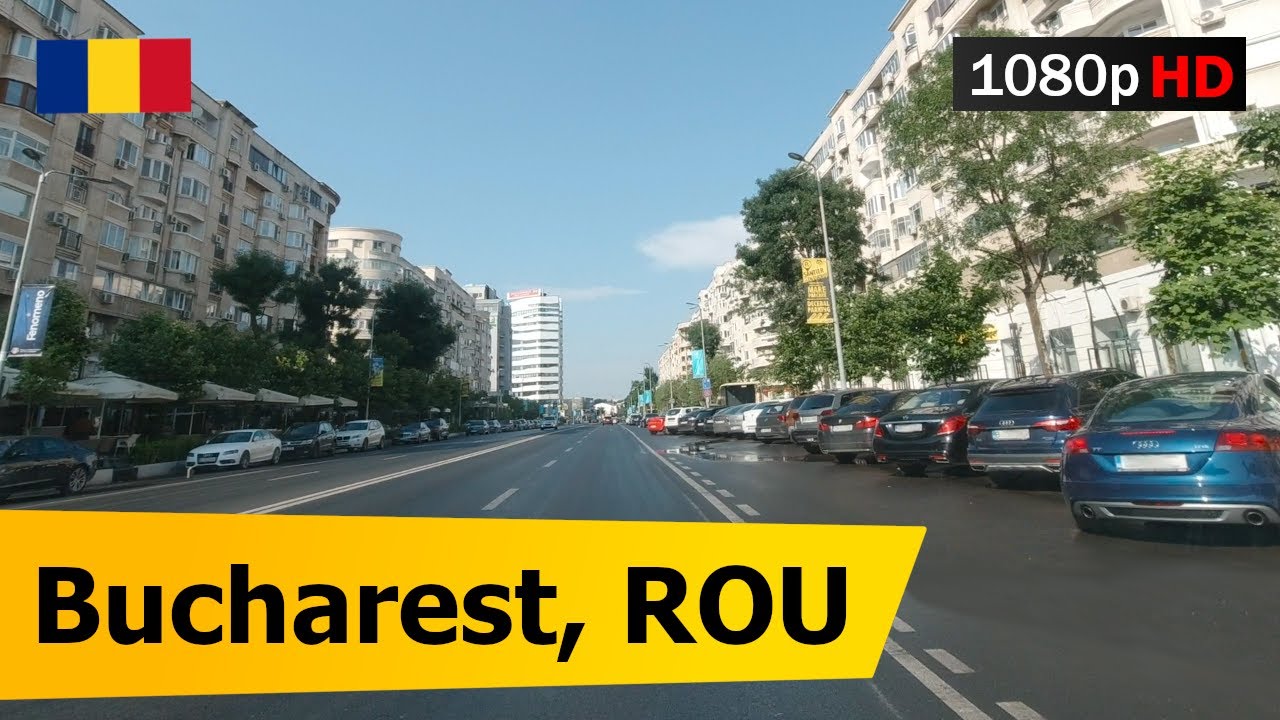 🔴 Bucharest, ROU • Sector 2 • Bulevardul Decebal → Bulevardul Basarabia ...