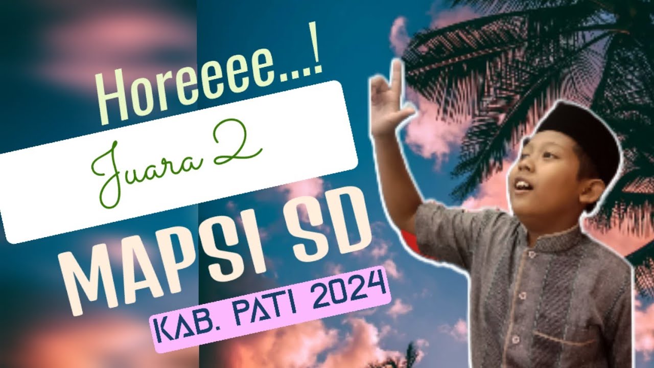 Juara 2 Rebana MAPSI SD Tingkat Kab. Pati l Terbaru 2024 - YouTube