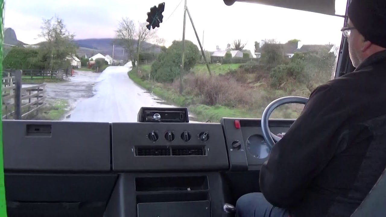 Mercedes-Benz 609D Nu-Track Frontier Bus YIB 3575 Camlough To Frontier ...