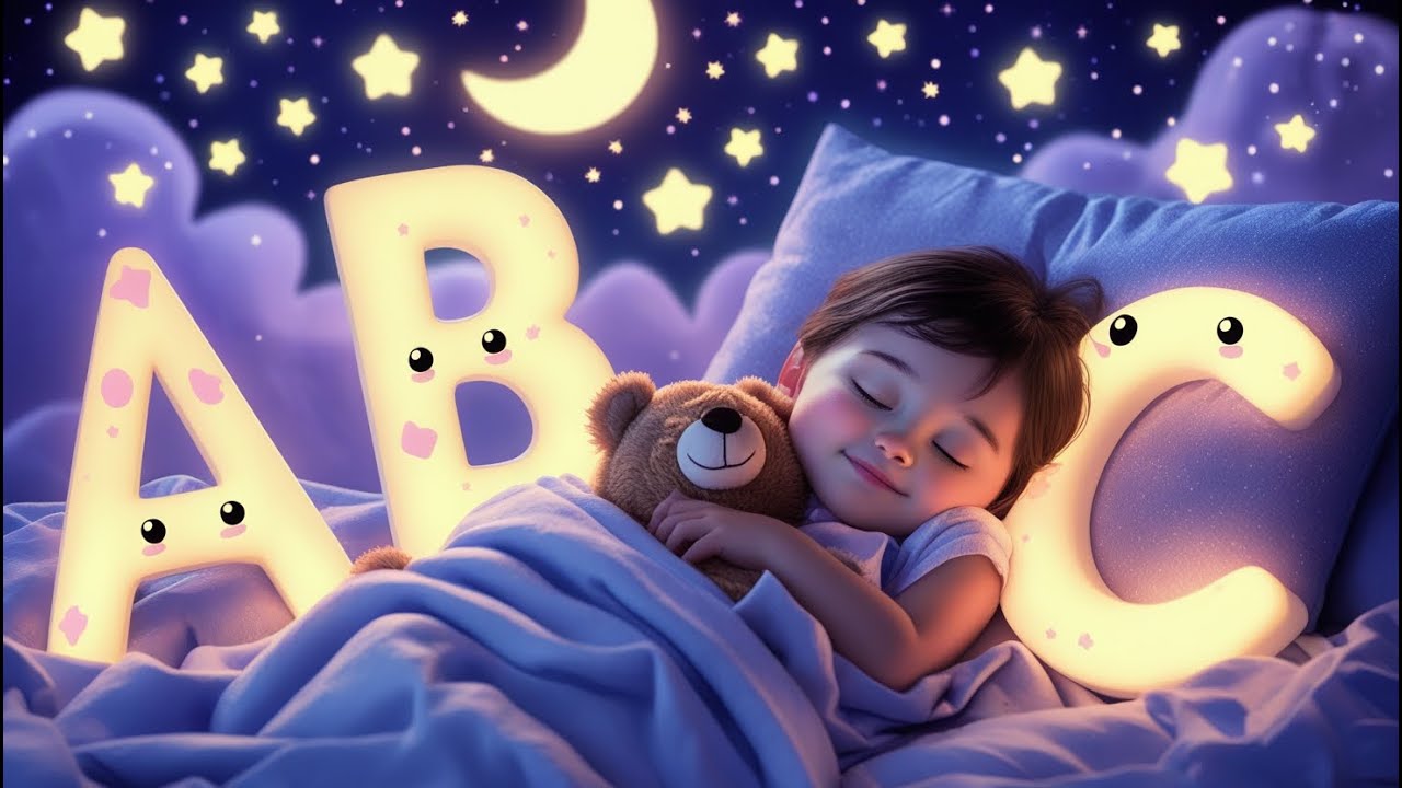 🌙 Soothing ABC Lullaby - Relaxing Alphabet Song for Babies to Sleep ...