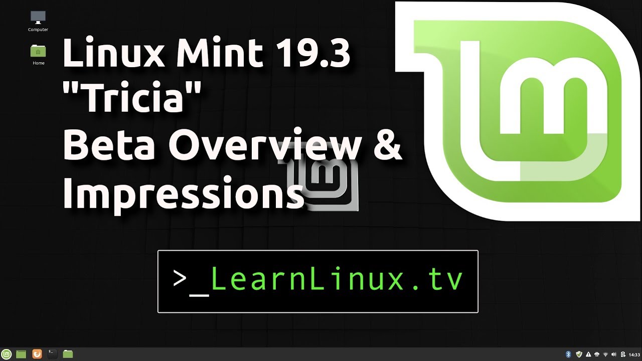 Linux Mint 19.3 "Tricia" Beta First Impressions - YouTube