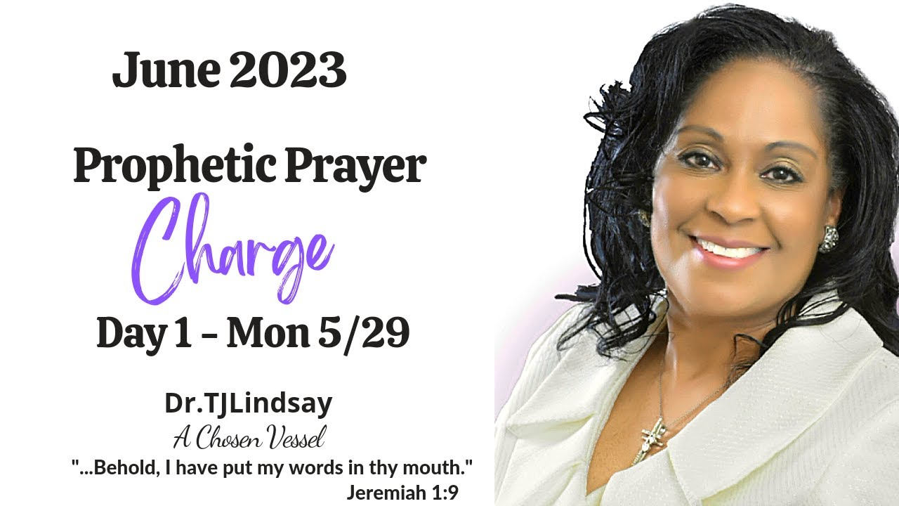 June 2023 Prophetic prayer Charge! Day 1 - New Paths - YouTube