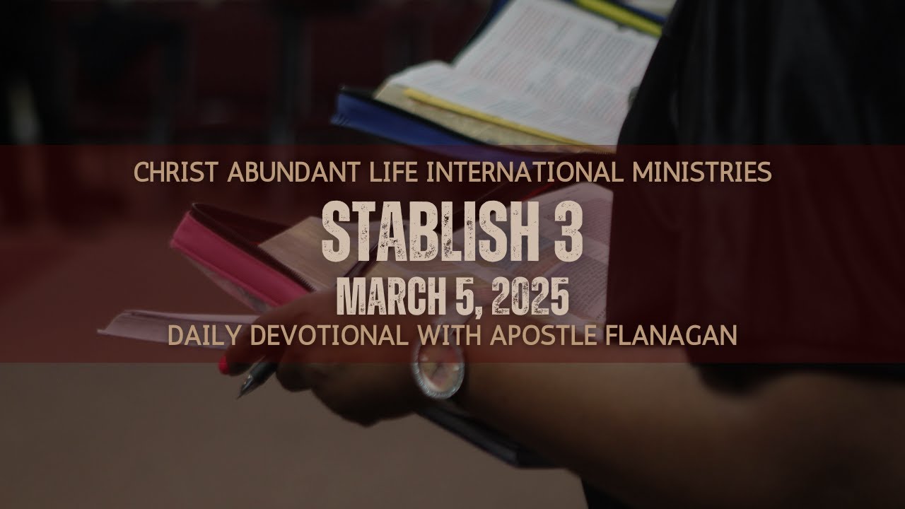 Stablish 3 | Daily Devotional - YouTube