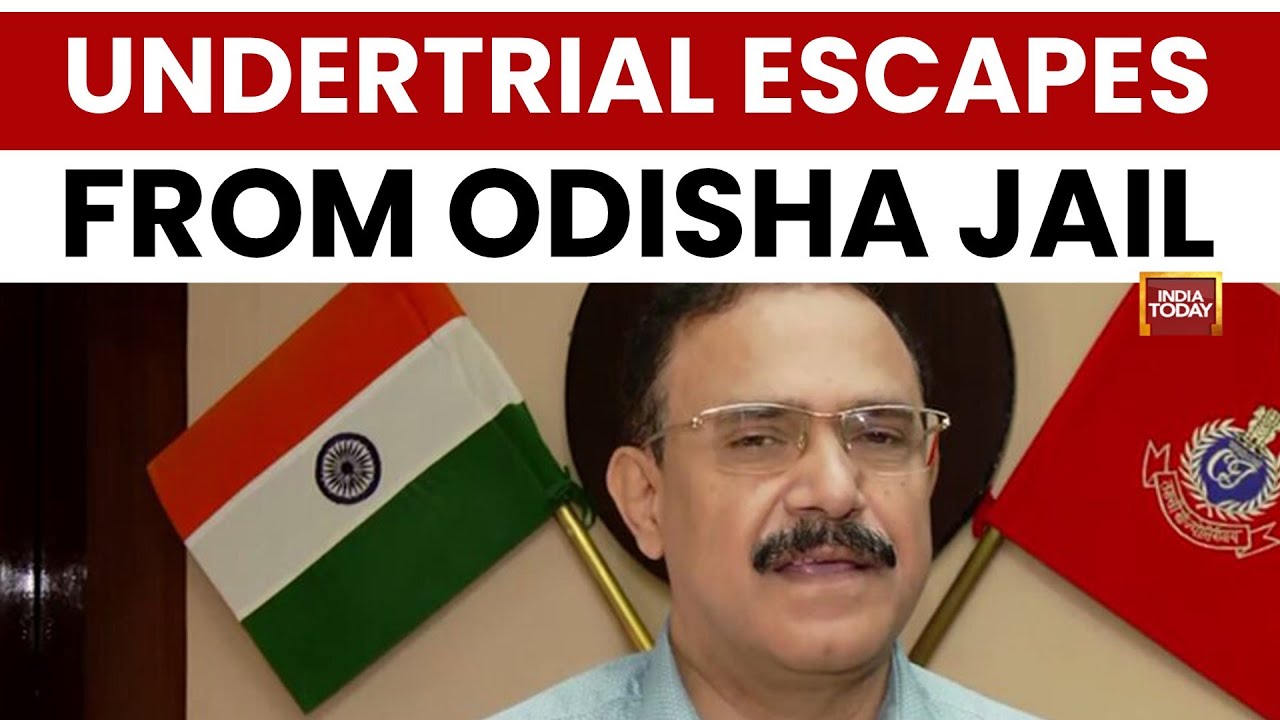 Odisha Jail Break: Prisoner Escapes Using Tree to Jump Wall | India ...