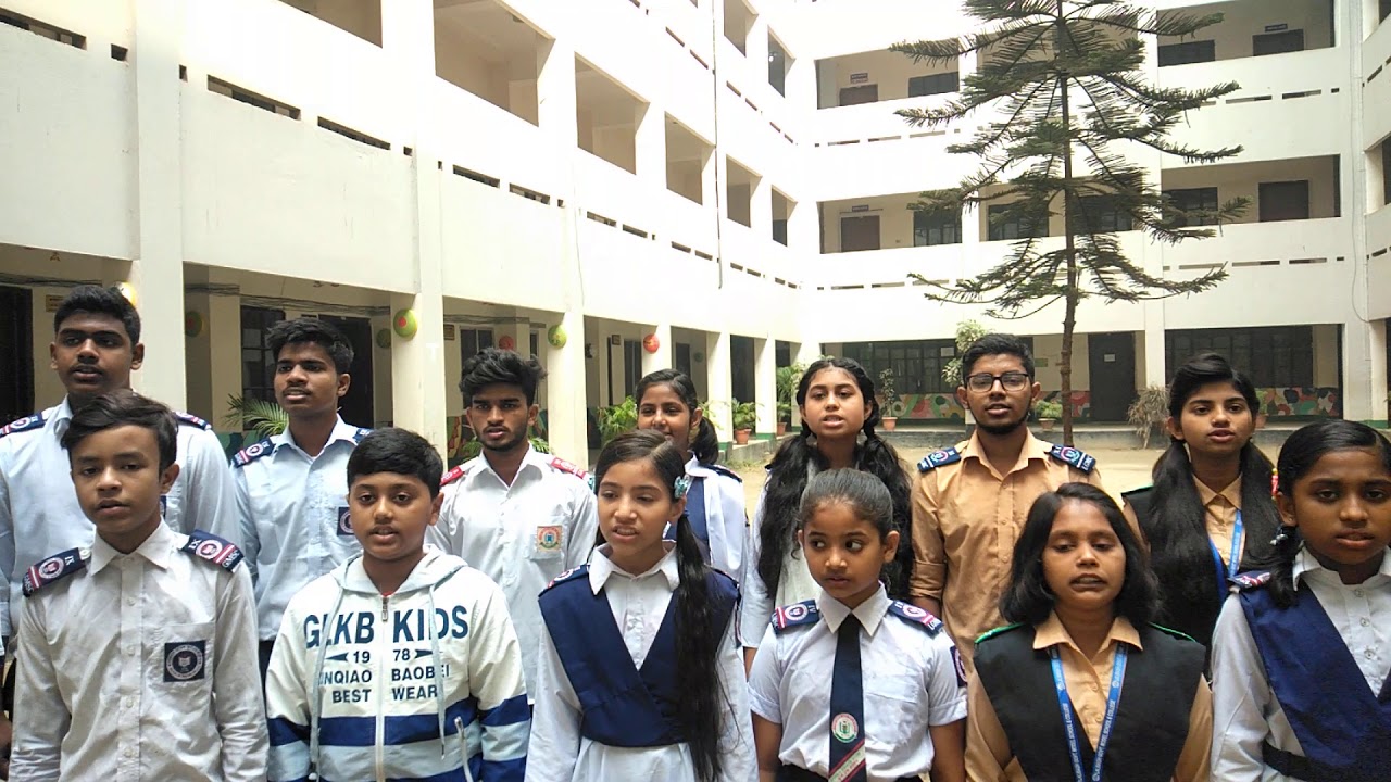 national anthem, lalbagh govt'model school and collegeজাতিয় সংগীত ...