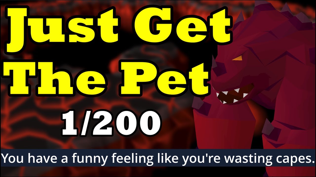 Jad Pet | 20 Firecape Gamble #3 OSRS - YouTube