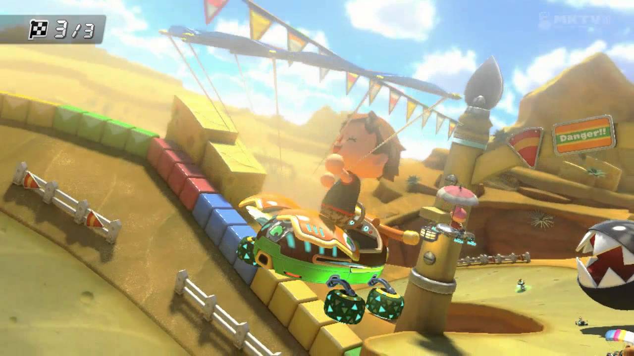 Wii U - Mario Kart 8 - (GBA) Cheese Land - YouTube