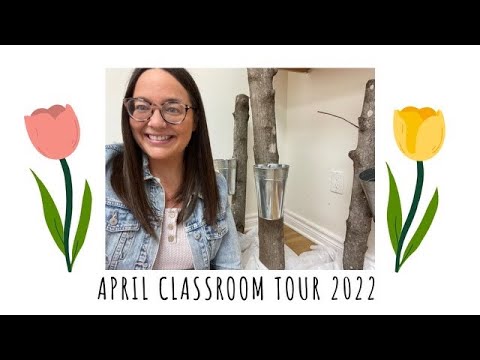 APRIL CLASSROOM TOUR || SPRING THEME FOR TODDLERS AND PRESCHOOLERS ...