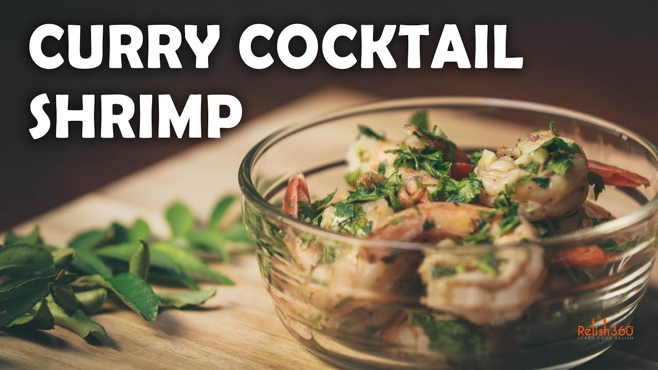 Curry Cocktail Shrimp | Cocktail Shrimp Recipe | How to make Cocktail ...