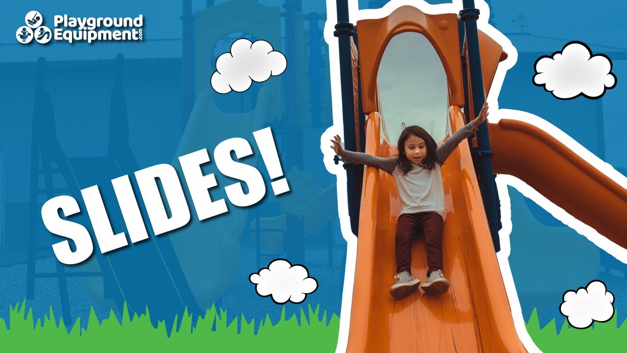 Playground Slides: Spiral, Straight, Curvy, and more! - YouTube