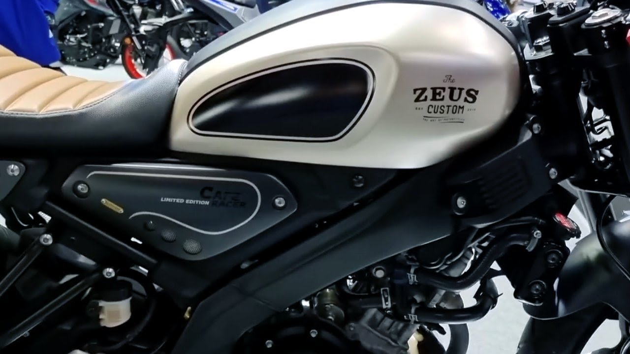 Yamaha XSR 155 Zeus Custom limited edition_ 2023 - YouTube
