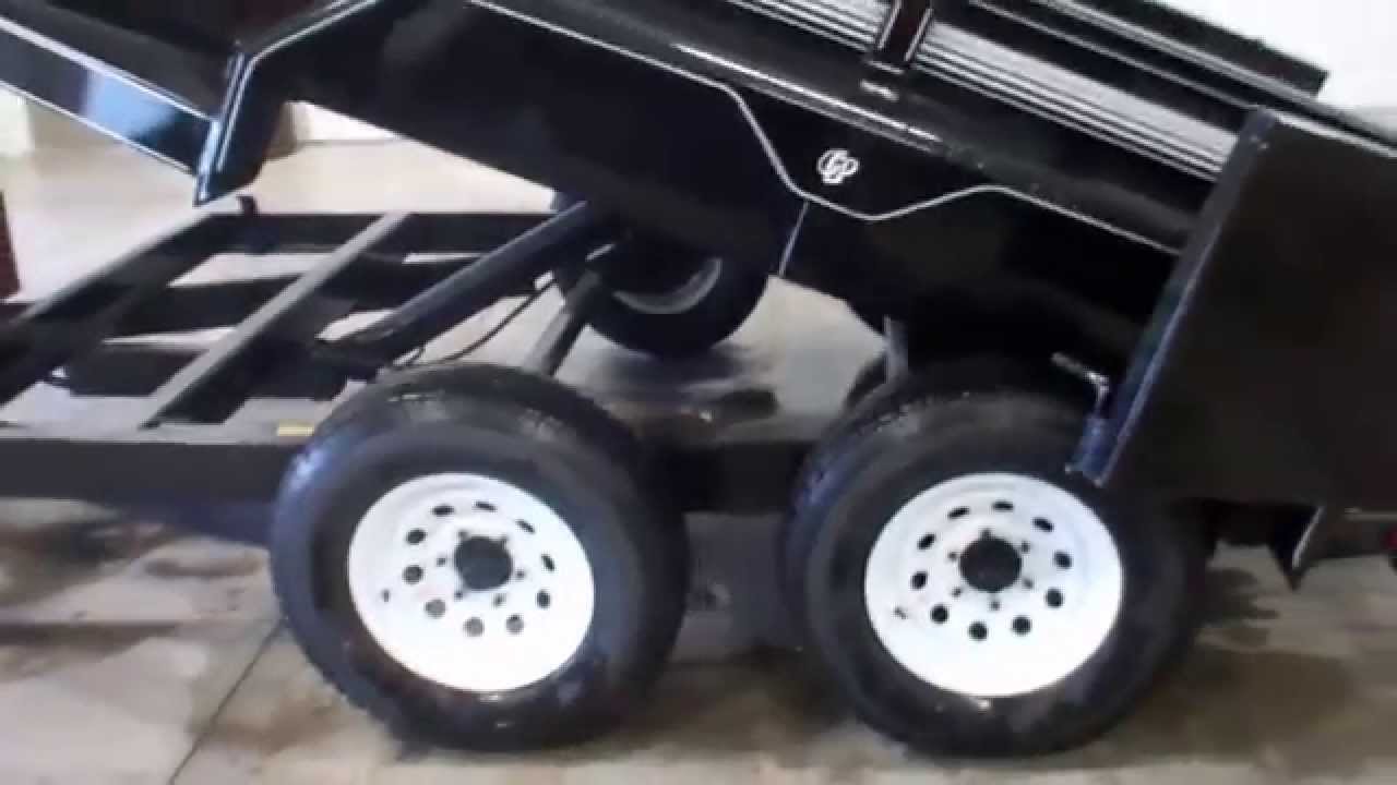 2015 Corn Pro 6x10 7,000 GVWR Dump Trailer ~ www.wmsohio.com - YouTube