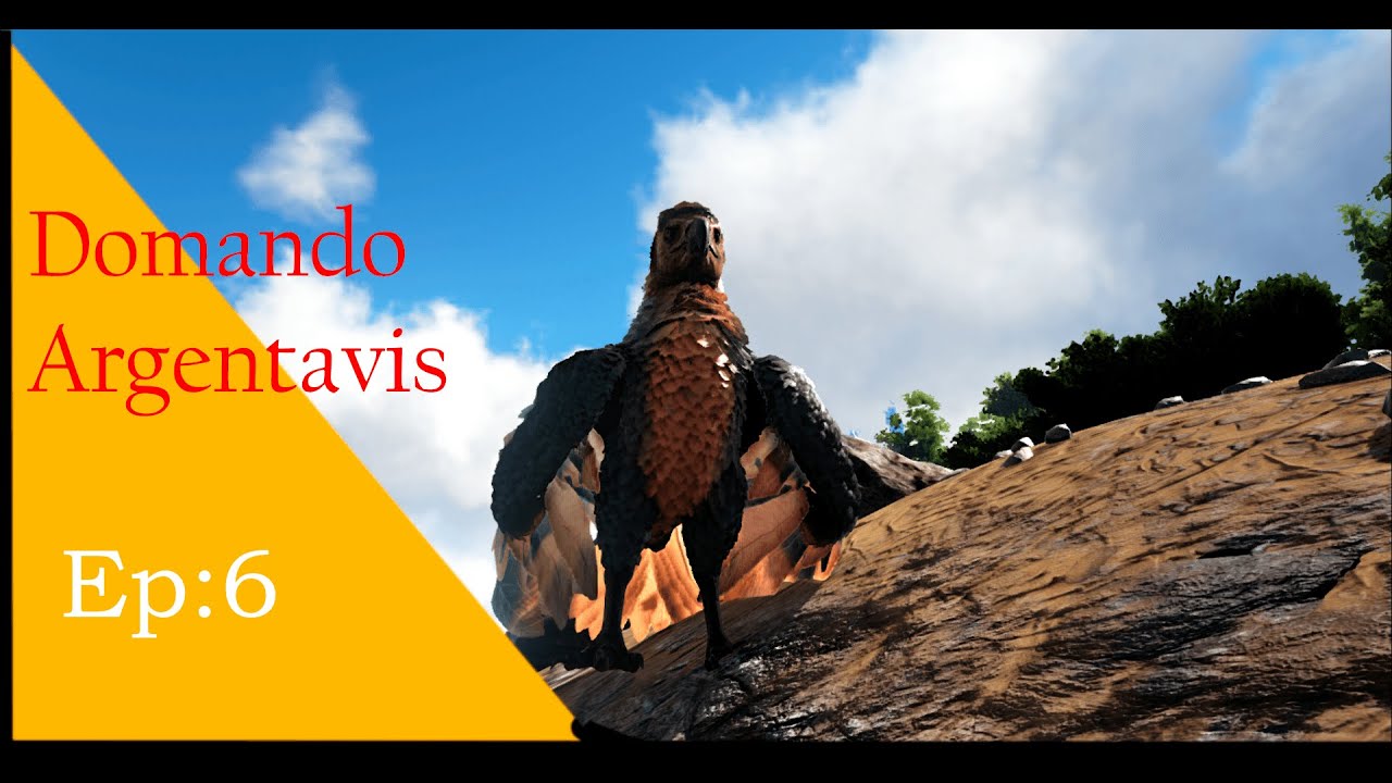 Ark Survival Evolved Ep:6 Domesticando a primeira águia - YouTube