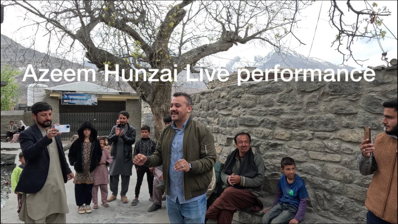 Azeem Hunzai Dance | Live performance | Gilgit-Baltistan - YouTube