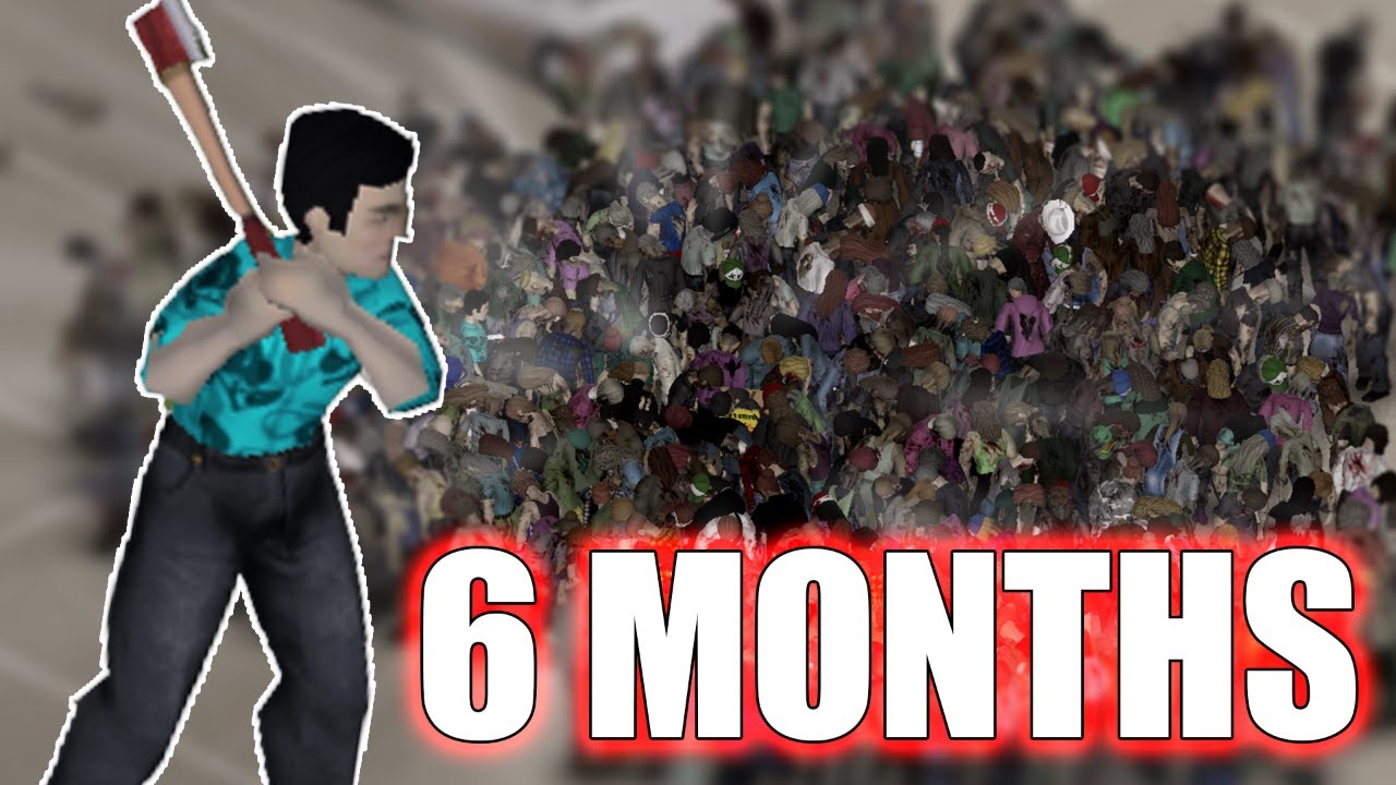 Can I Survive 6 Months Later Challenge In Project Zomboid - YouTube