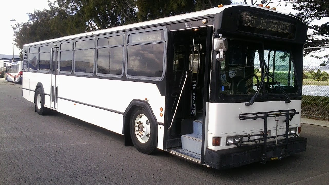 SamTrans 1984 Gillig Phantom 852 Audio - YouTube
