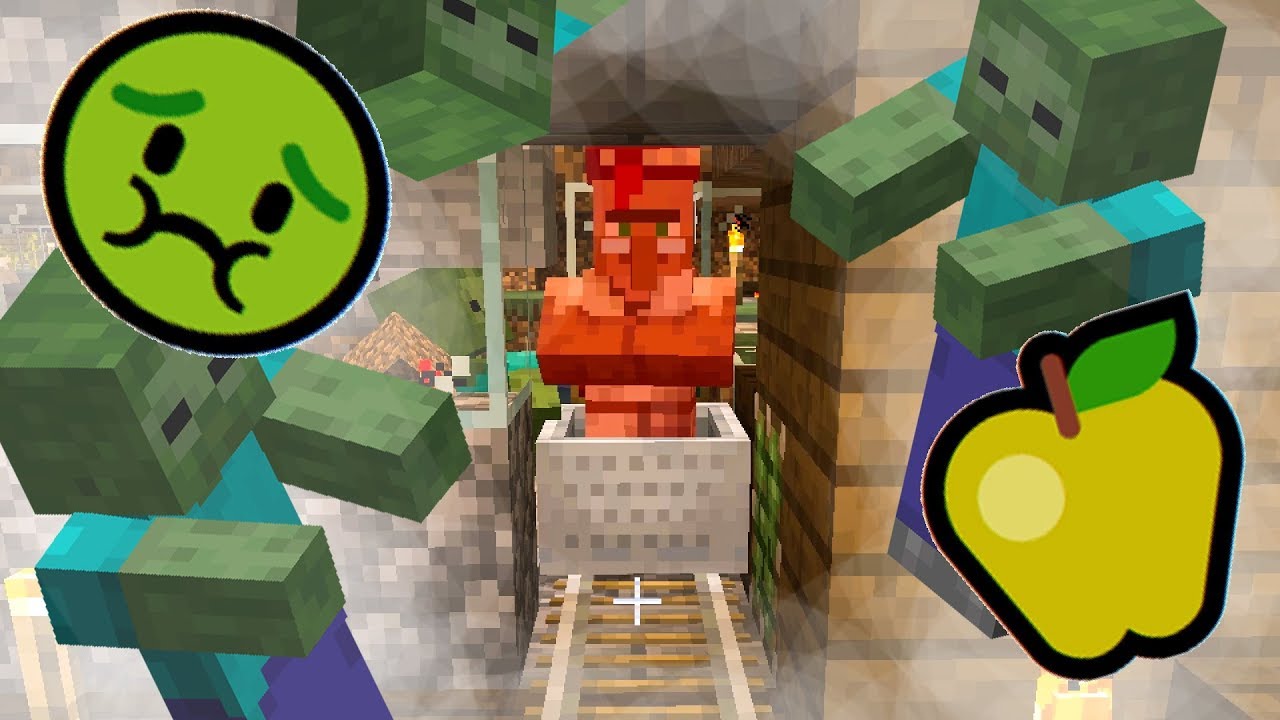 ZOMBIFICATION STATION - Let's play Minecraft ep 873 - YouTube