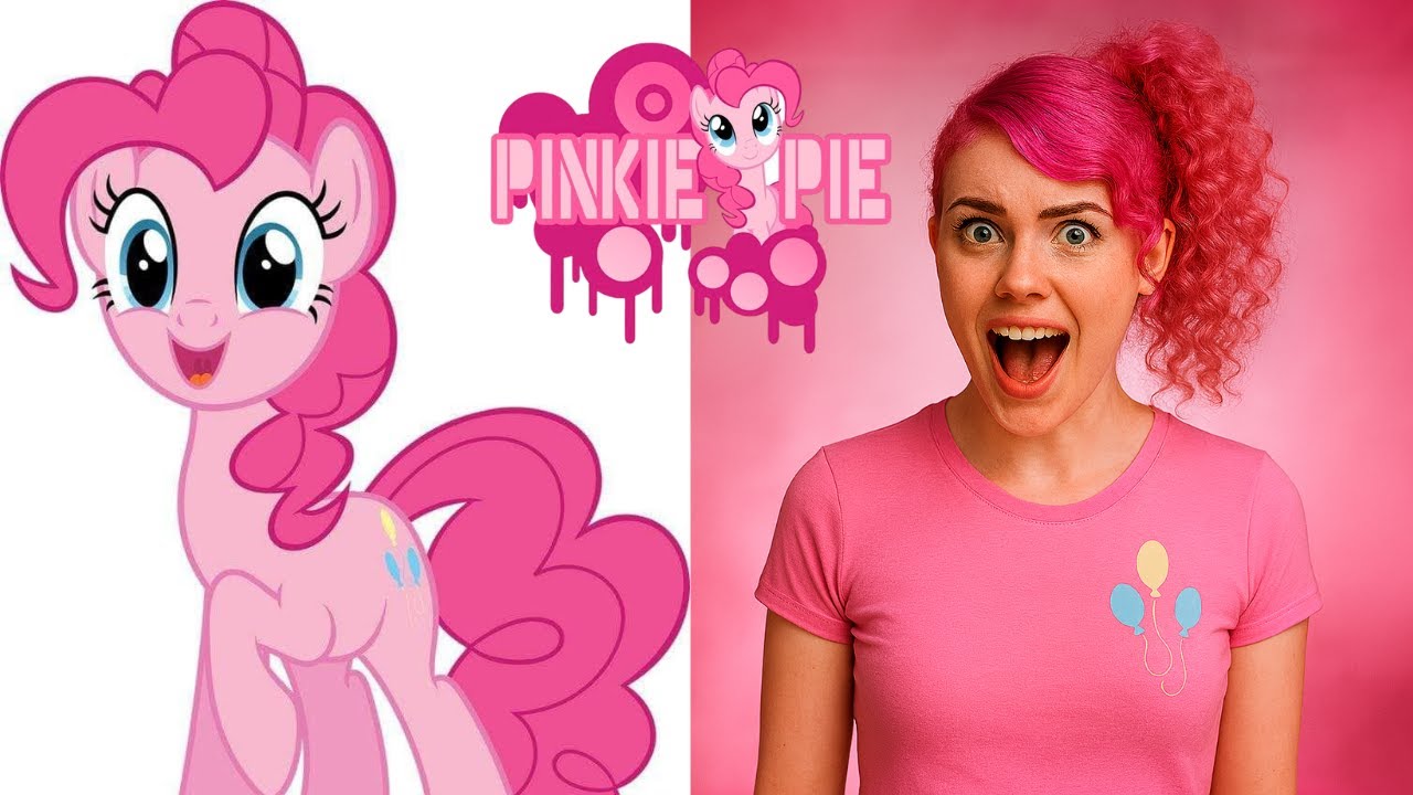 Little Pony Characters in REAL LIFE (AI Generated Transformation) - YouTube