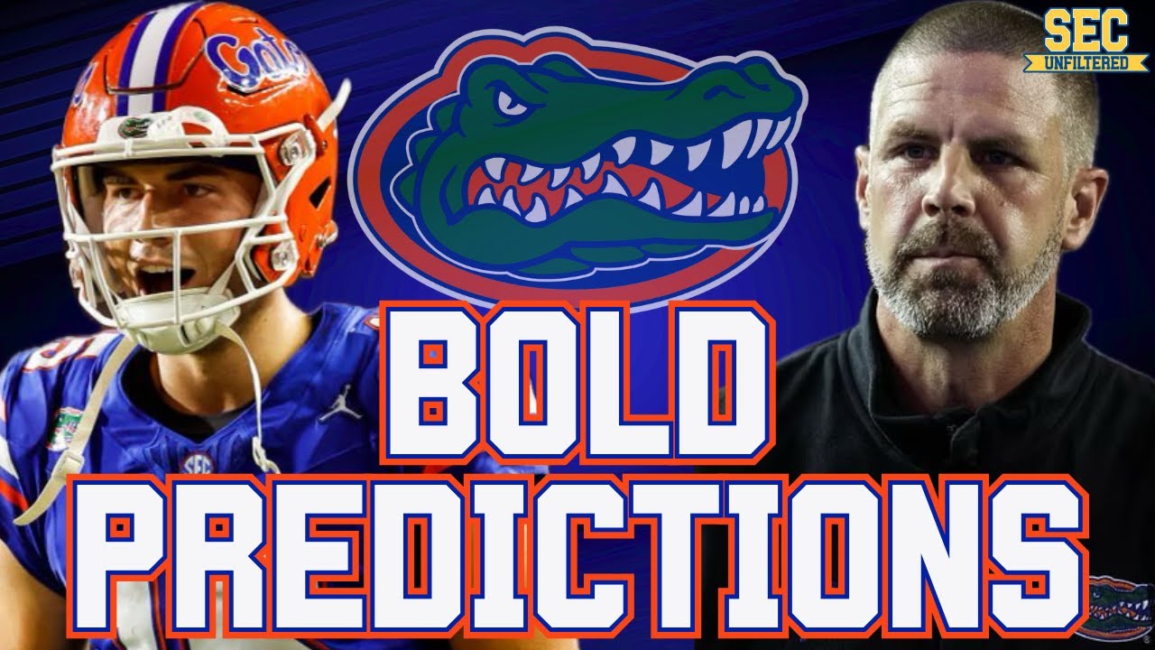 Florida Football: 3 BOLD PREDICTIONS For The Gators In 2024 - YouTube