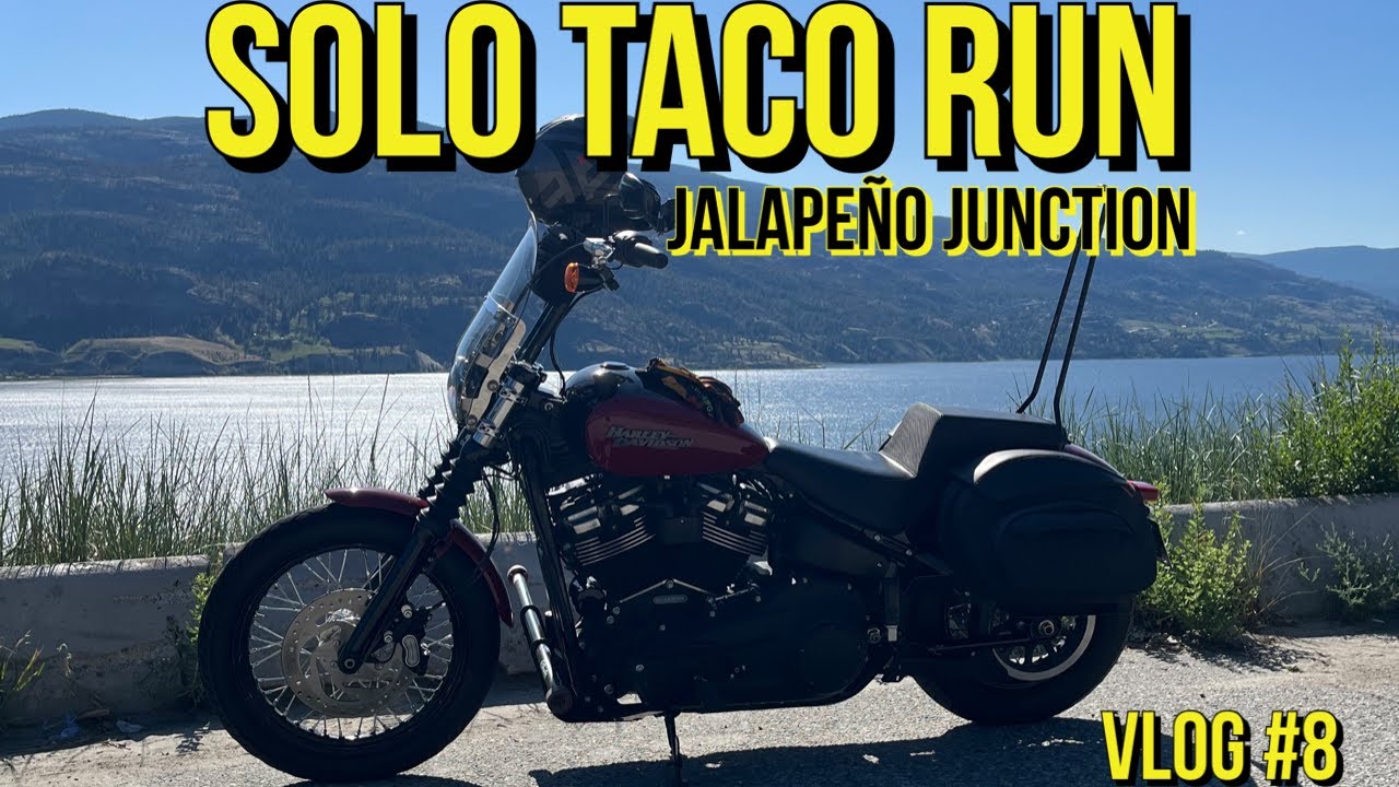 Solo Taco Run! Riding my Harley-Davidson Streetbob through the South ...