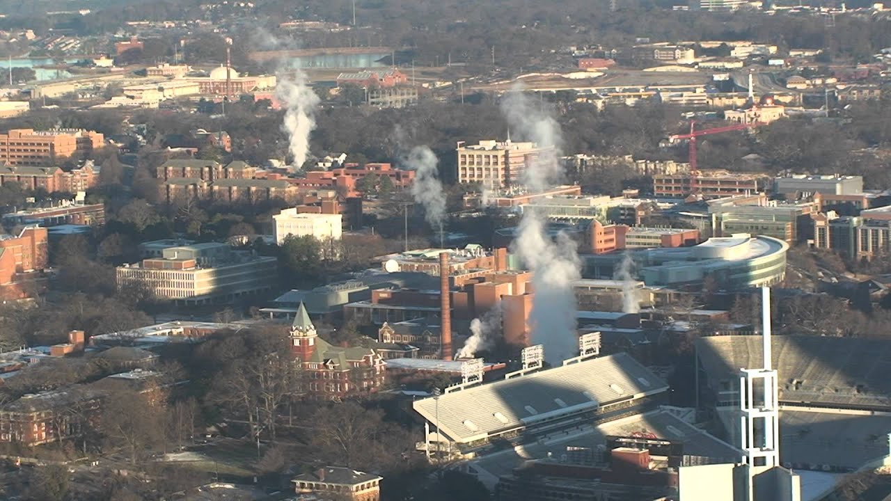 Stock Footage - Downtown Atlanta - Winter Morning - YouTube