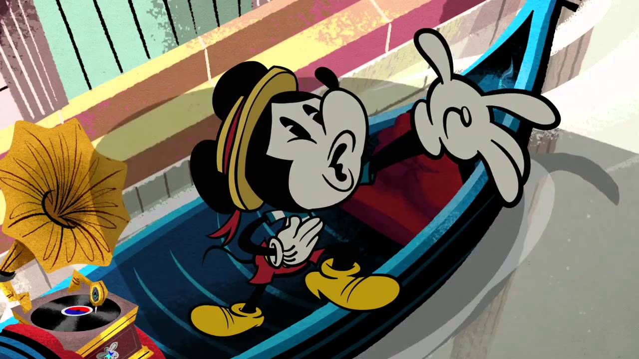 Mickey Mouse in O Sole Minnie - whale thing - YouTube