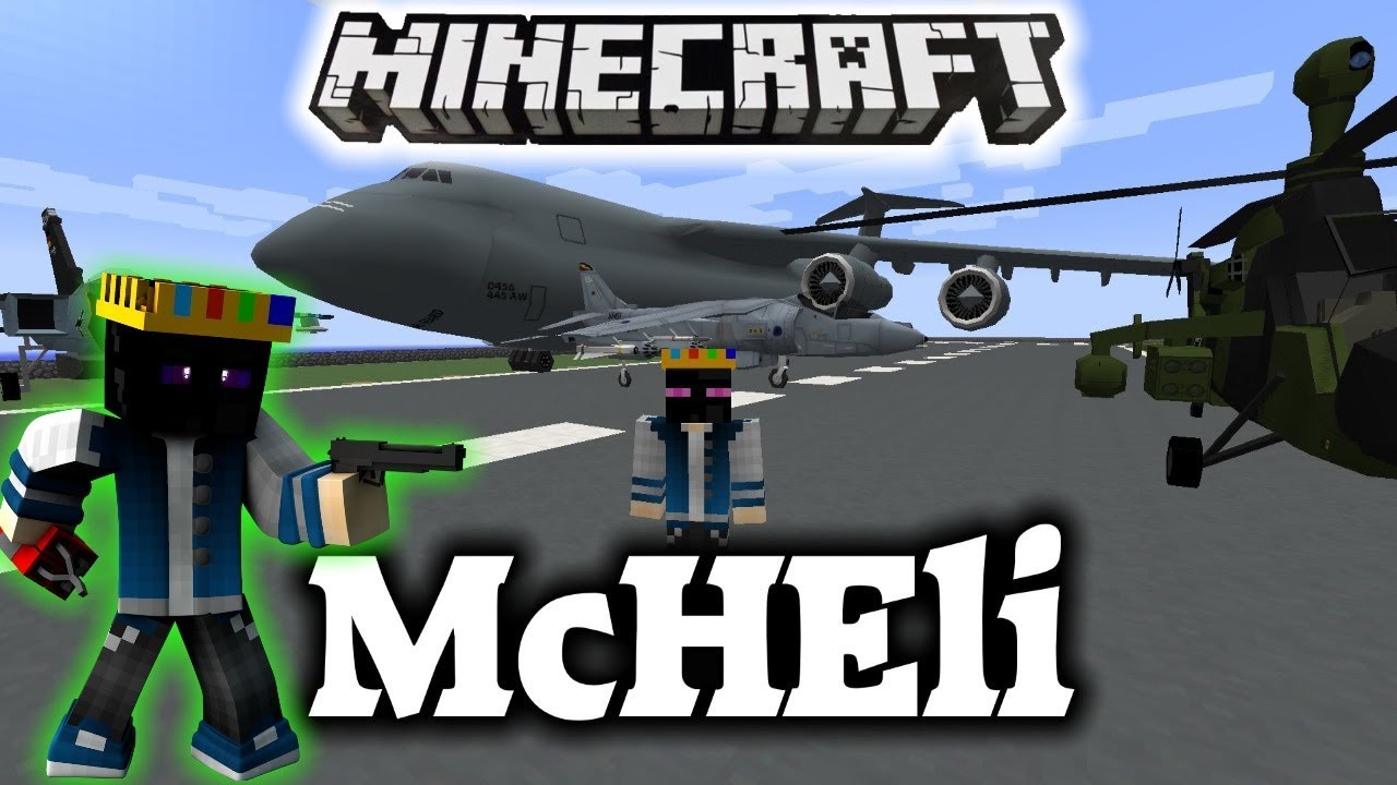 MC Helicopter 🚁 || Mod 1.7.10 - Deutsch - YouTube