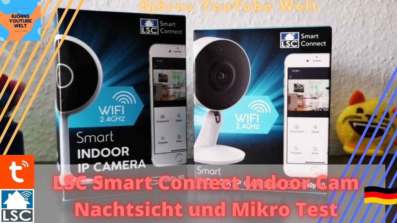 LSC Smart Connect Indoor Cam Nachtsicht Testen Action Smart Home Tuya ...