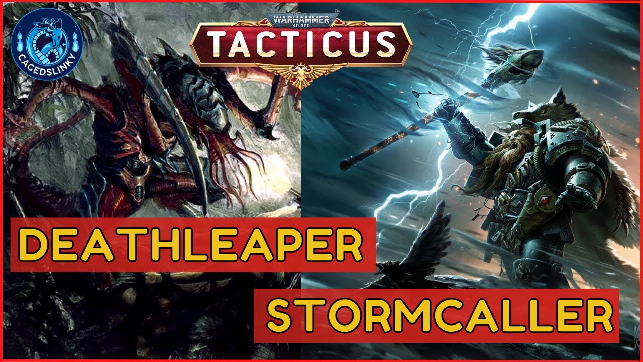 Warhammer 40k Tacticus | Njal Stormcaller | Deathleaper | Ragnar ...