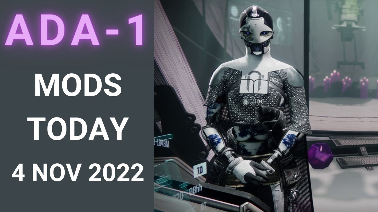 What is ADA-1 Selling Today Destiny 2 D2 ADA-1 Official Inventory and ...