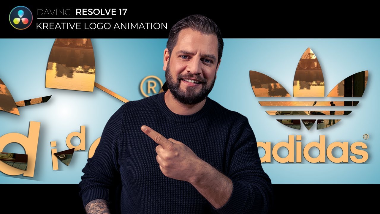 LOGO ANIMATION Davinci Resolve 17 | Logos EINZIGARTIG animieren - YouTube