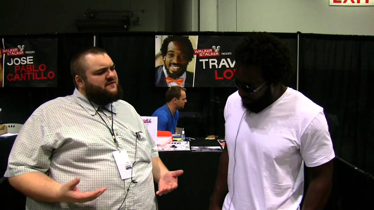 Travis Love(The Walking Dead) Interview - YouTube