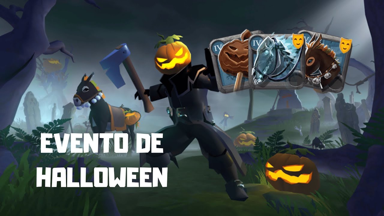 EMPEZO EL EVENTO DE HALLOWEEN - ALBION ONLINE - YouTube