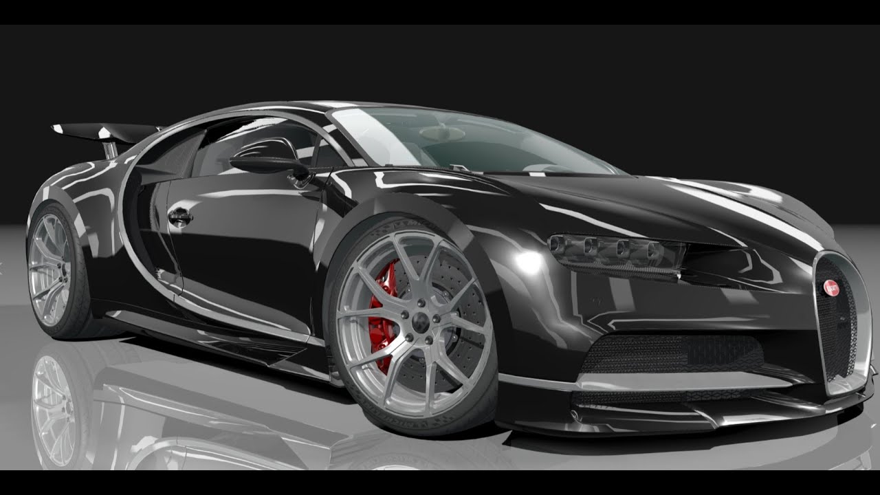 Bugatti Chiron Black Edition - Bathurst - YouTube