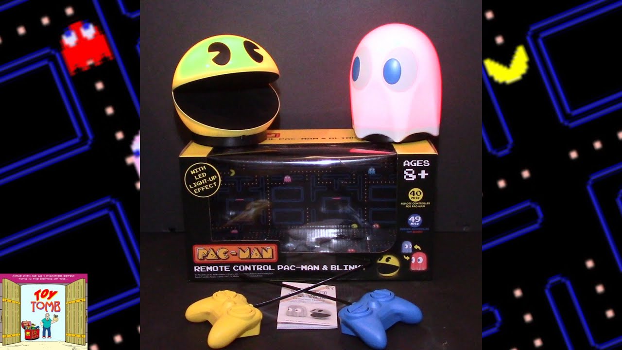 Remote Control Pac Man & Blinky! - YouTube