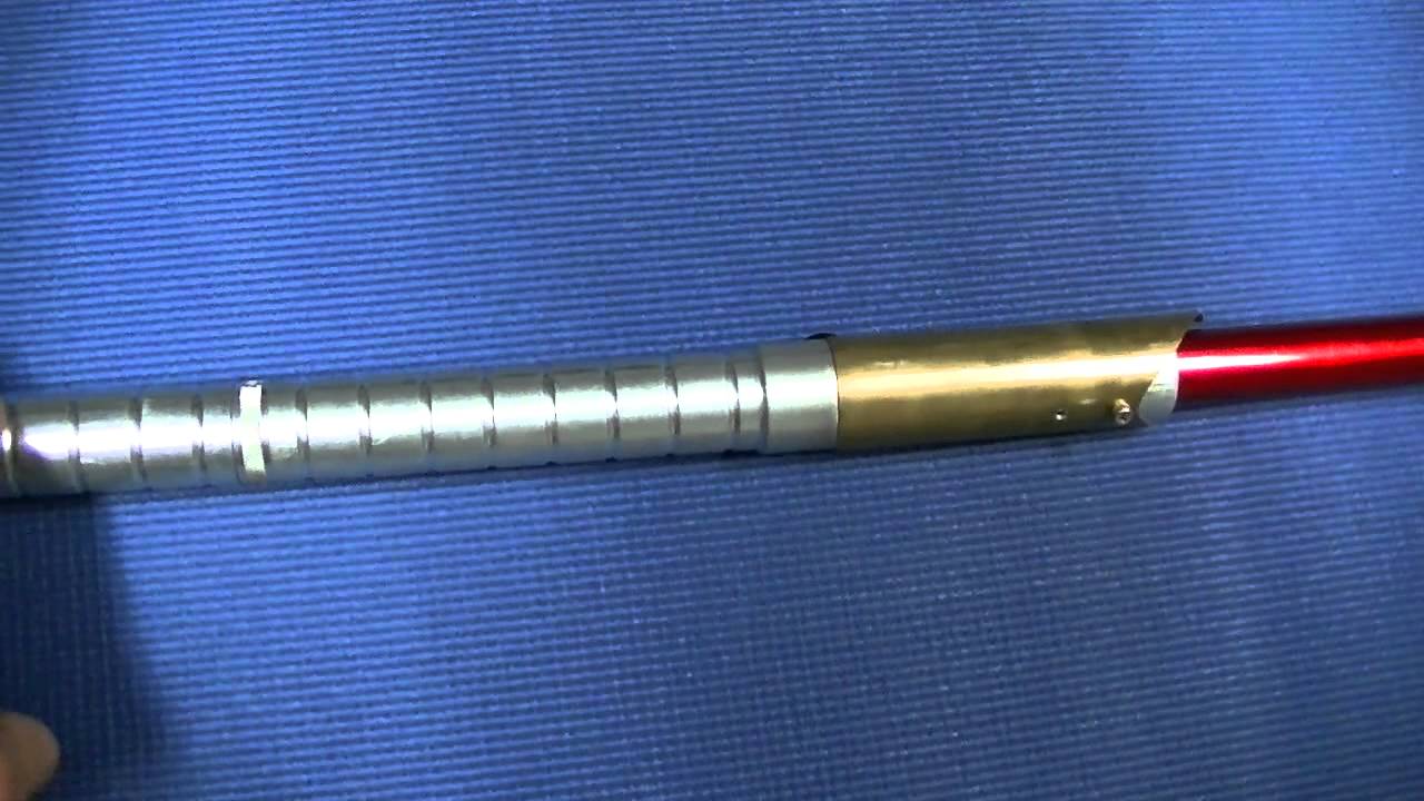 Modified staff from Ultrasabers! - YouTube