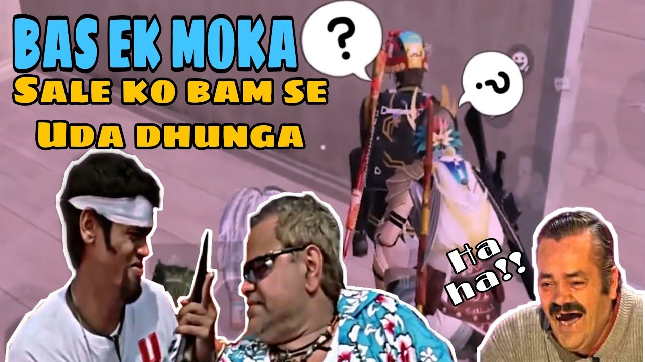 bas ek moka sale ko bam se uda dhunga 😂😂 #viral #pubg #pubgmobile # ...