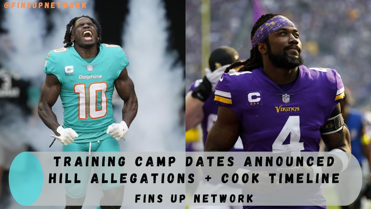 Dolphins News: Training Camp Dates Announced | Dalvin Cook Timeline ...