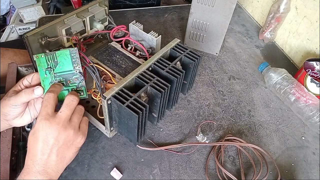 EP-3010 ps 30A Alinco Ta7089 - YouTube