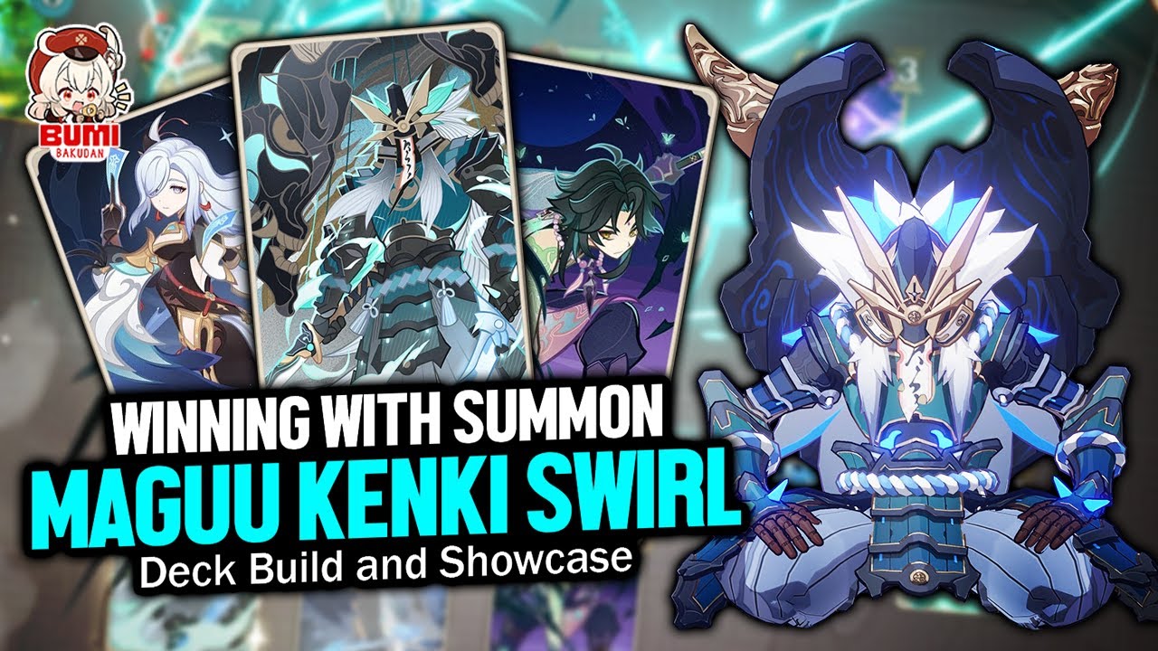 Maguu Kenki Cryo Swirl Deck! With Shenhe As Buffer | Genshin TCG - YouTube