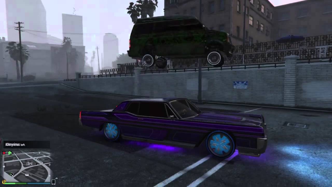 GTA V Highest Moonbeam Lowrider Jump - YouTube