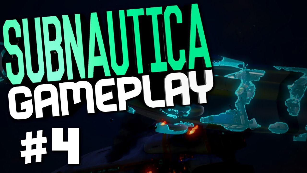 Subnautica Gameplay #4 "Cyclops Ship, Beacon, Scrap Metal Field" - YouTube