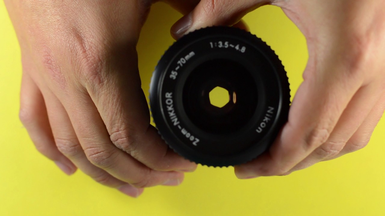 Free HD Stock Footage of a Camera lens aperture. - YouTube