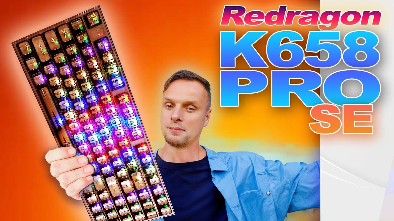REDRAGON IRELIA PRO K658 Review: Transparent Case + Bright RGB ...