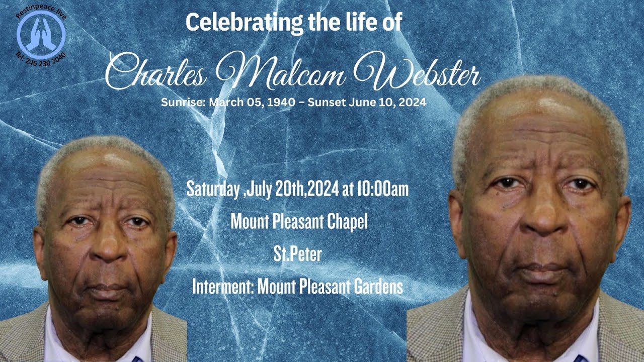 Celebrating the Life of Charles Malcolm Webster - YouTube