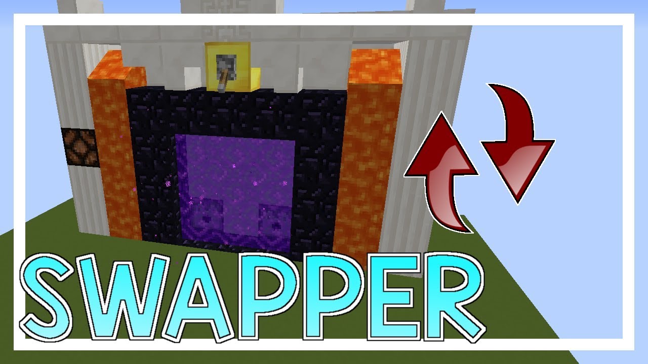 Hoe maak je een NETHER PORTAL SWAPPER??? - Survival Machines - YouTube