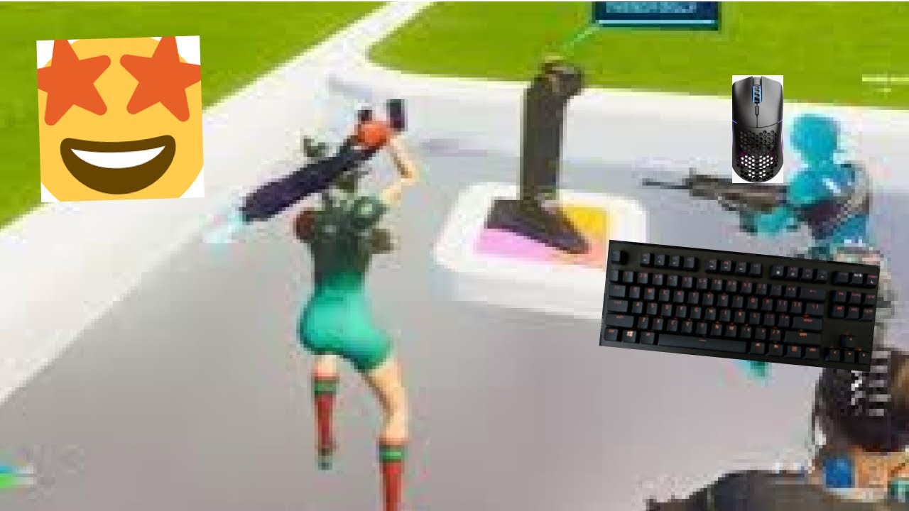 Fortnite ASMR Razer Huntsman TE Red Switches And Model O Wireless ...