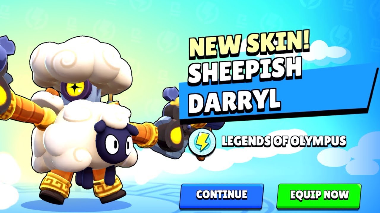 New SKIN: "SHEEPISH" DARRYL (Legends of Olympus) - YouTube