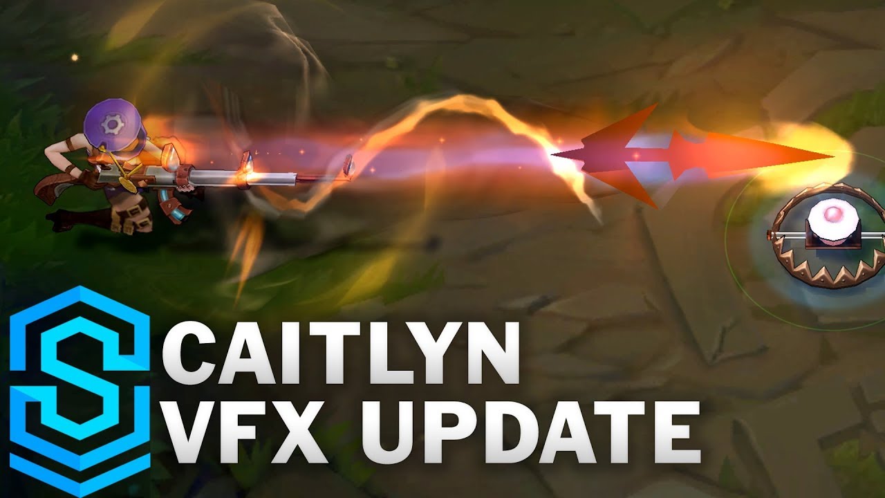 Caitlyn Visual Effect Update Comparison - All Affected Skins | League ...