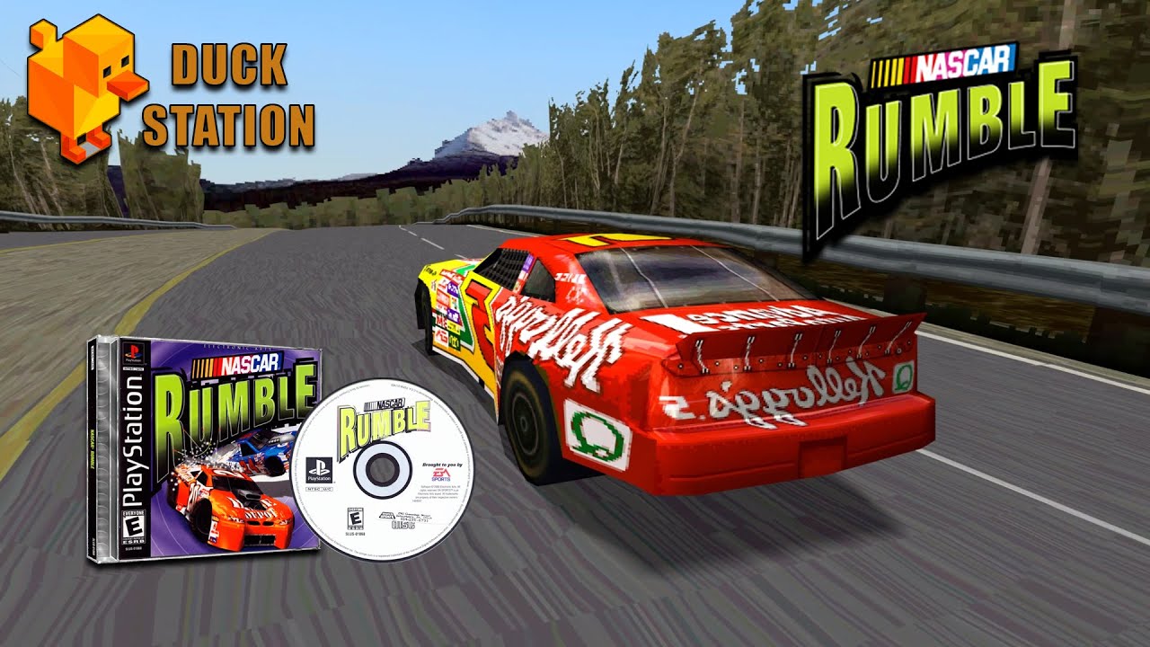 NASCAR Rumble | PlayStation 1 Emulation [DuckStation] - YouTube